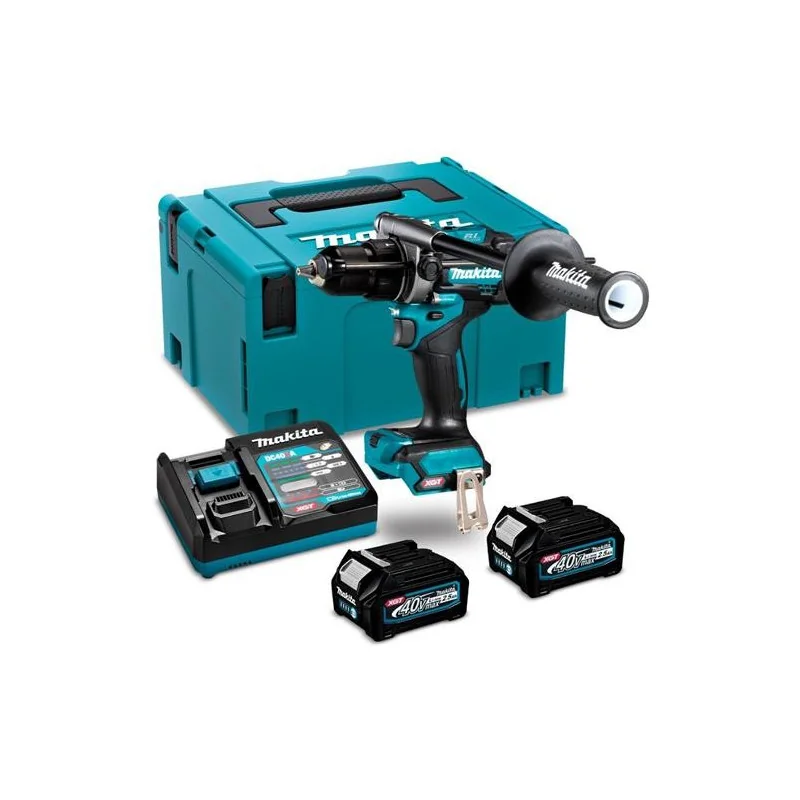 TALADRO PERCUSIÓN 1/2" 40V XGT 0-650/2.600/9.750/3 HP001GD201 MAKITA